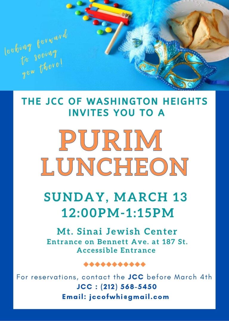 Jewish Community Council of Washington-Heights Inwood - Just another ...